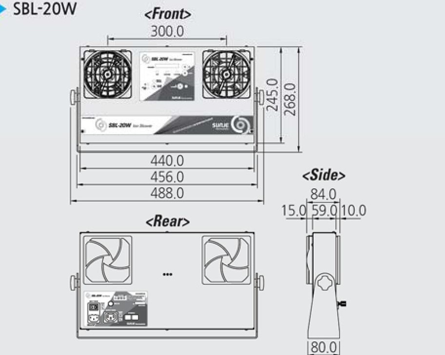 SBL-20W || Quạt Ion SUNJE || SUNJE VIỆT NAM